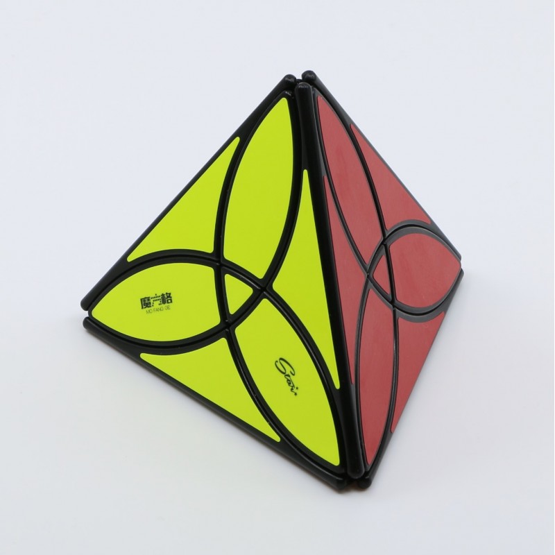 QiYi Clover Pyraminx Color Stickerless